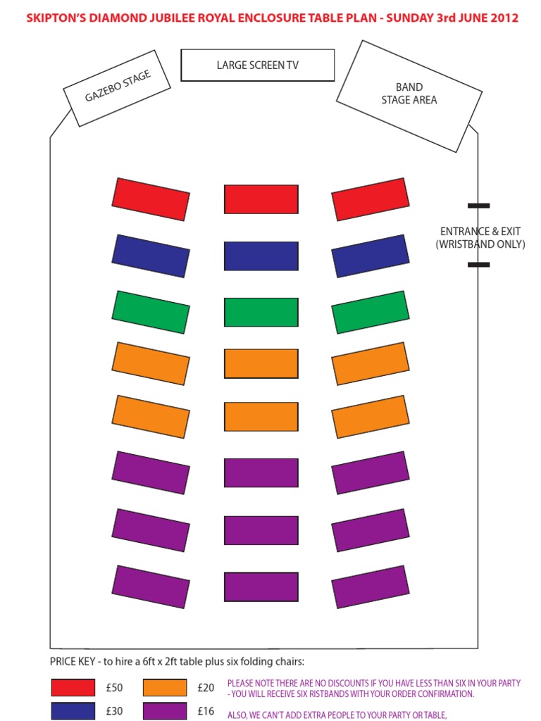Royal Enclosure Plan and Costs | PDF