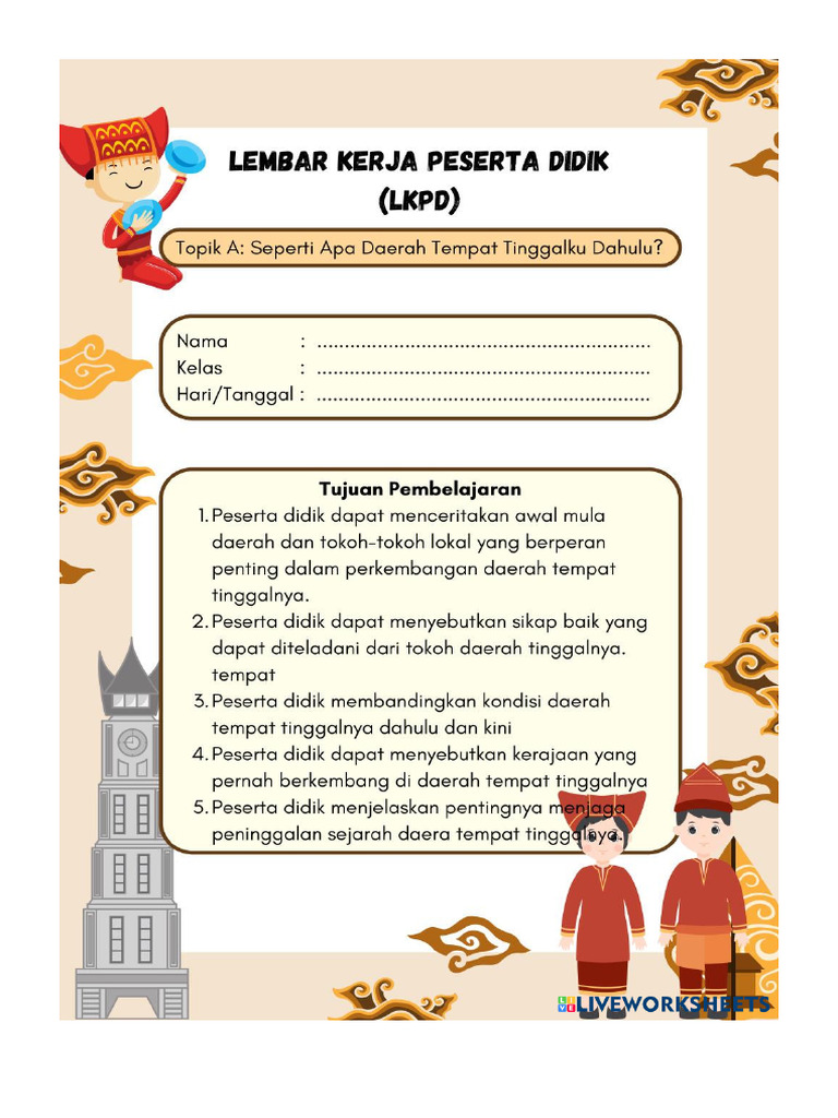 LKPD Ipas Bab 5 Topik A | PDF