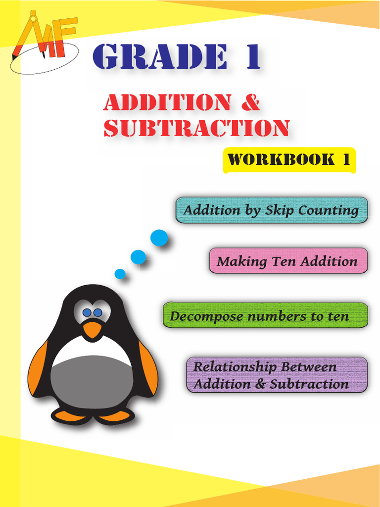 Grade 1 Addition & Subtraction Workbook | PDF