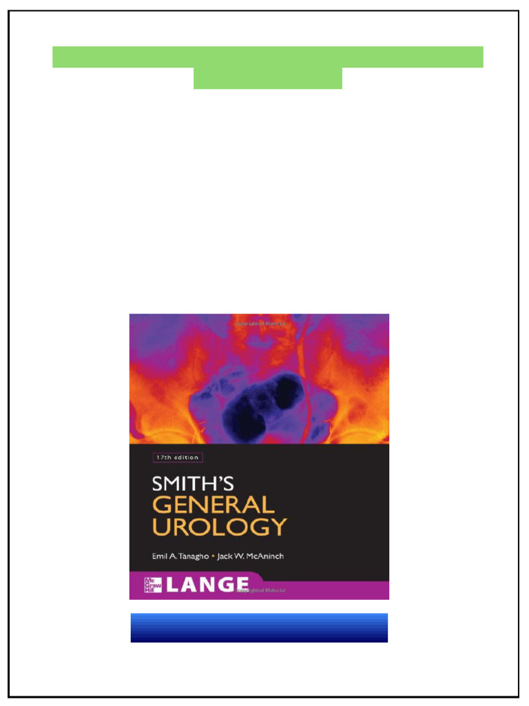 Smith s General Urology 17th Edition Emil Tanagho newest edition 2025 ...