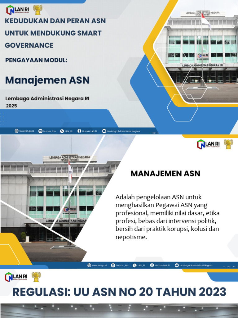 Pengelolaan ASN untuk Smart Governance | PDF