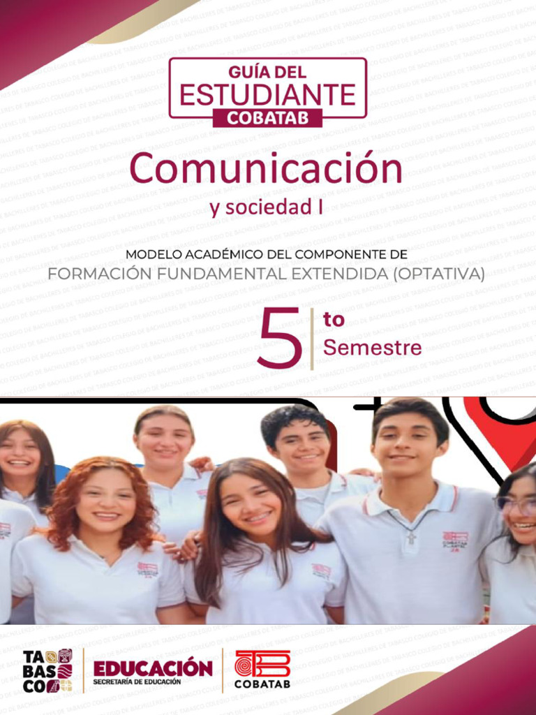 Quinto Semestre. - Guía Del Estudiante. - Comunicación y Sociedad I | PDF | Comunicación ...
