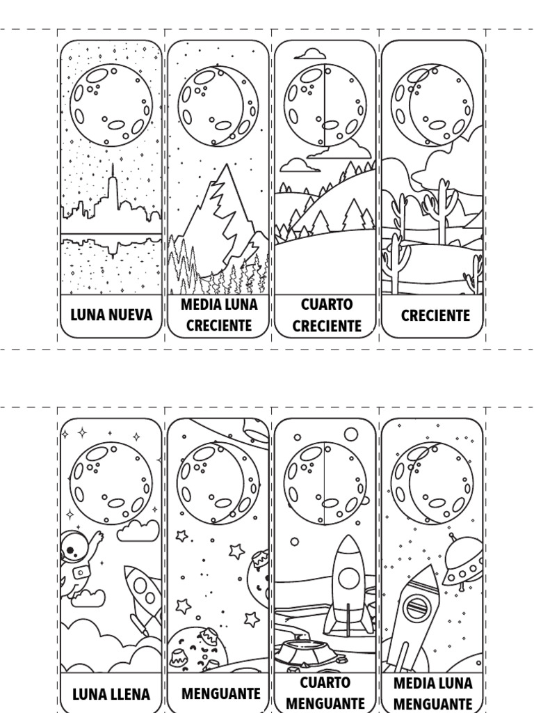 Material Fases de La Luna | PDF