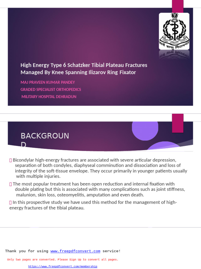 Proximal Tibia | PDF