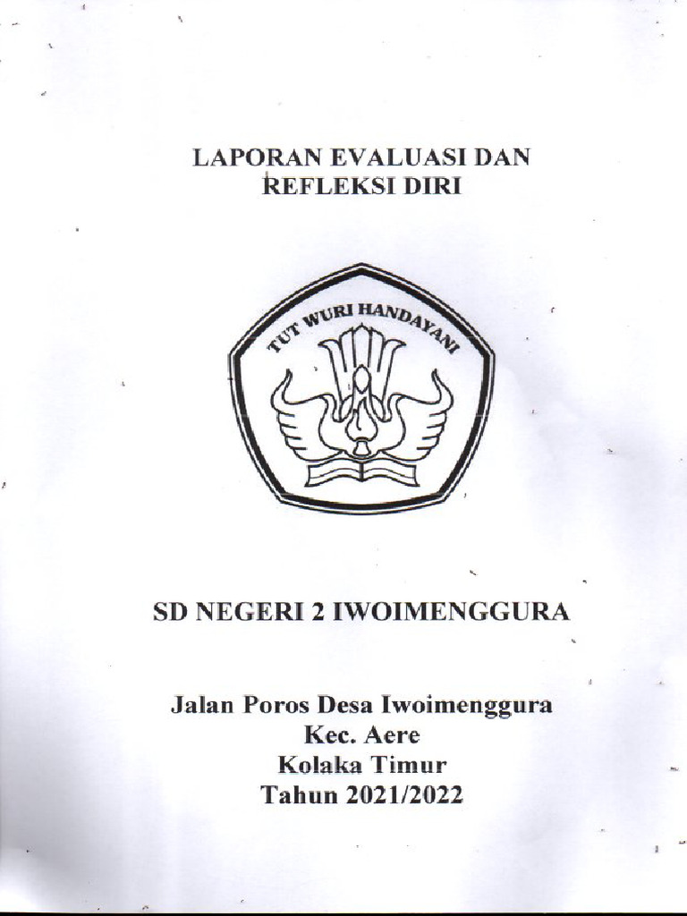 Laporan Evaluasi Diri | PDF