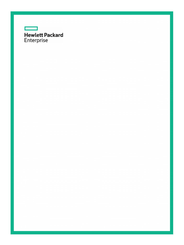 HPE Synergy Image Streamer - Best Practices For Network Configuration ...