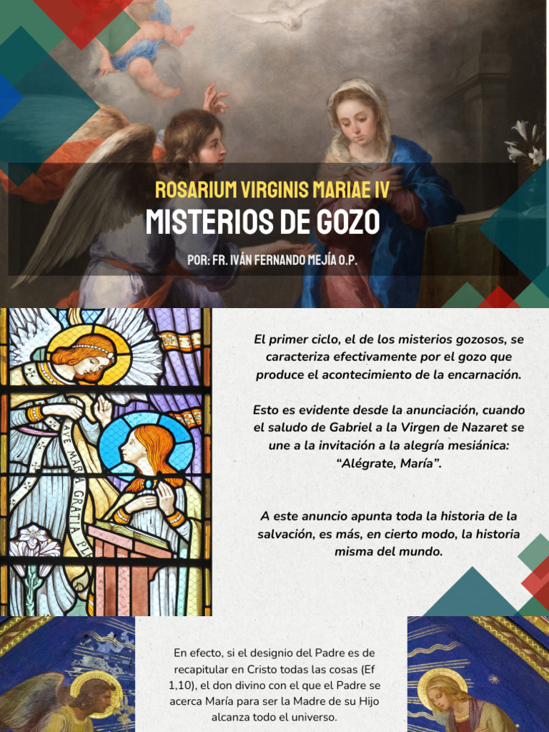Rosarium Virginis Mariae Iv | PDF | María, madre de Jesús | Rosario