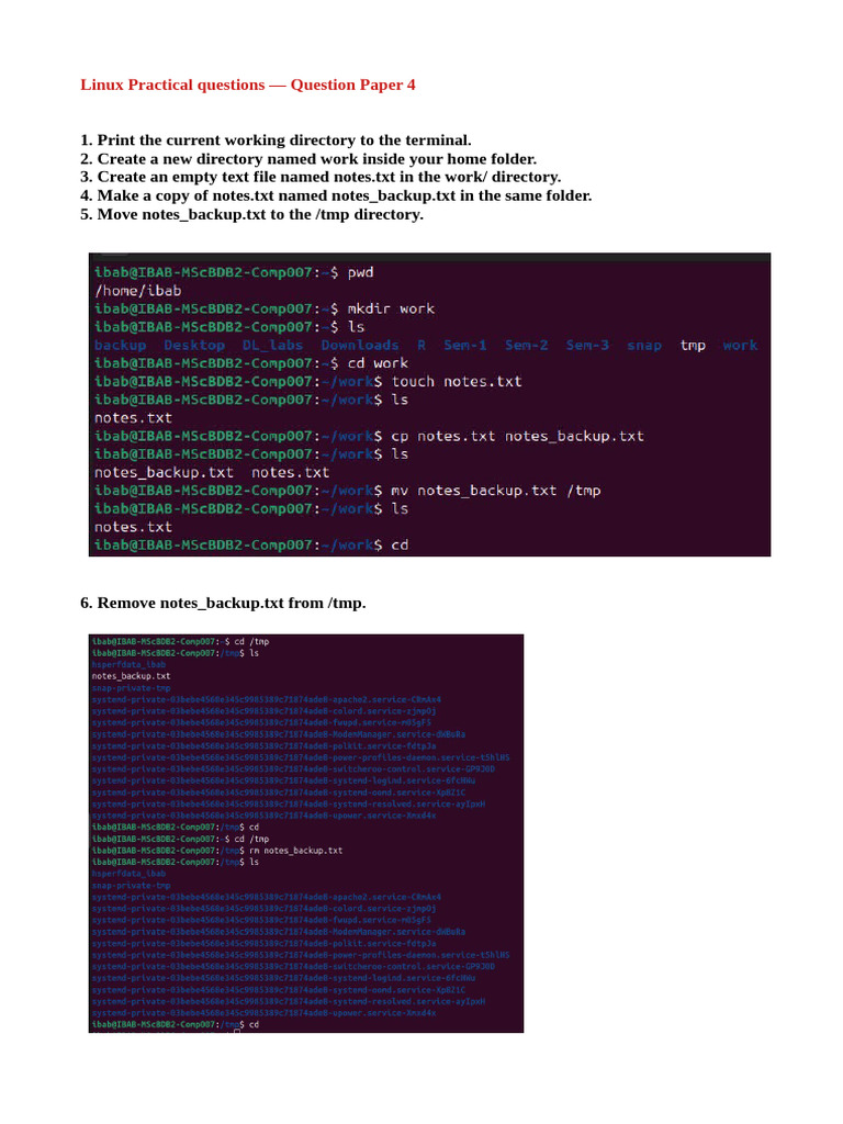 Linux Commands | PDF