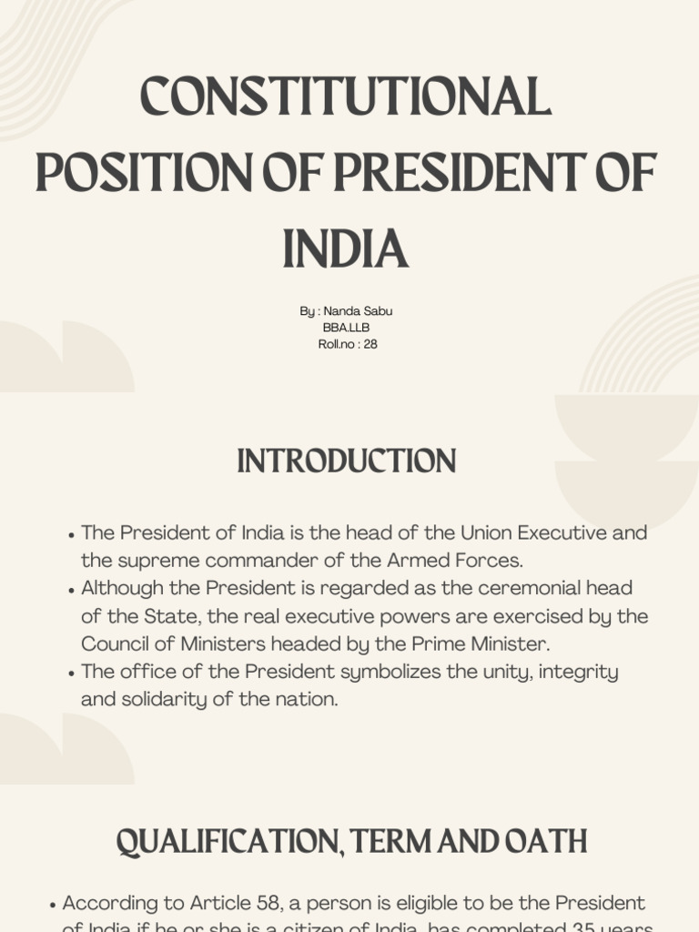 Cream and Beige Simple Clean Project Overview Presentation PDF | PDF ...