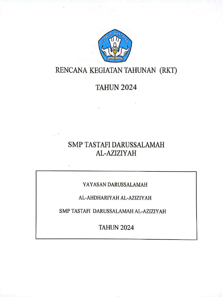 RKT SMP Tastafi | PDF