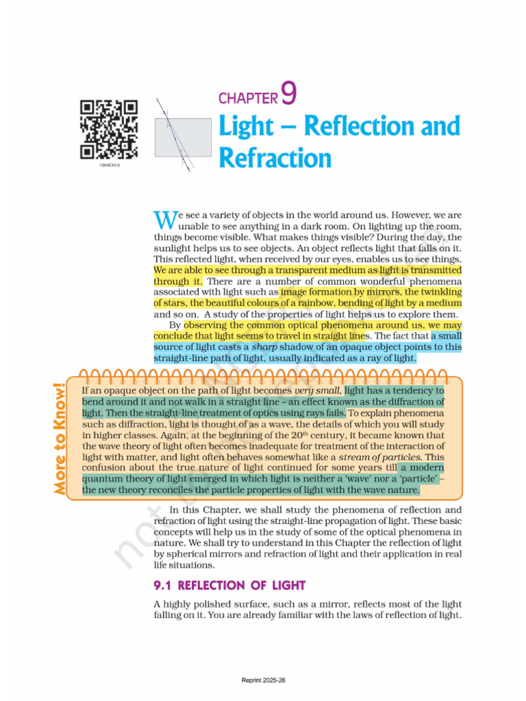 Full Annotated Light Chapter | PDF
