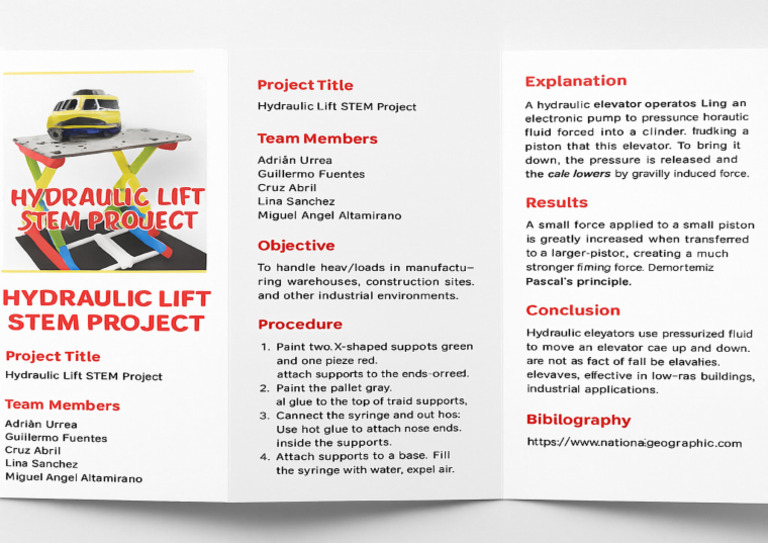 Hydraulic Lift Brochure | PDF