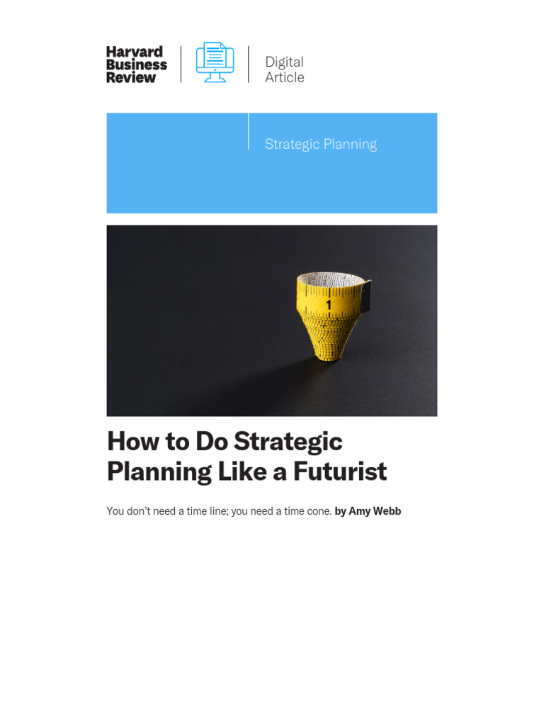 Strategic Planning for the Future | PDF | Strategic Planning