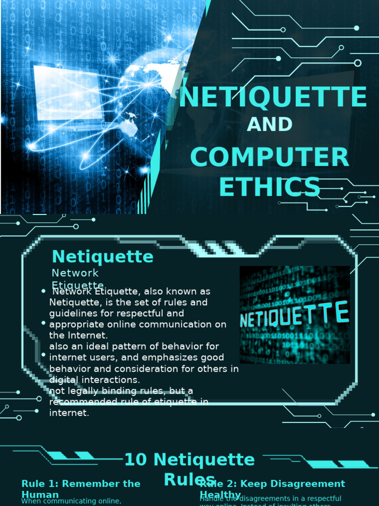 Puter Ethics | PDF | Copyright Infringement | Intellectual Property