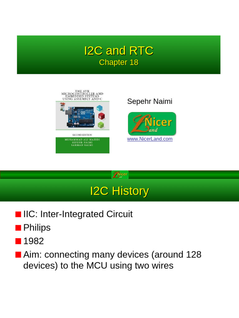 I2C Communication and RTC Overview | PDF | Computer Architecture ...