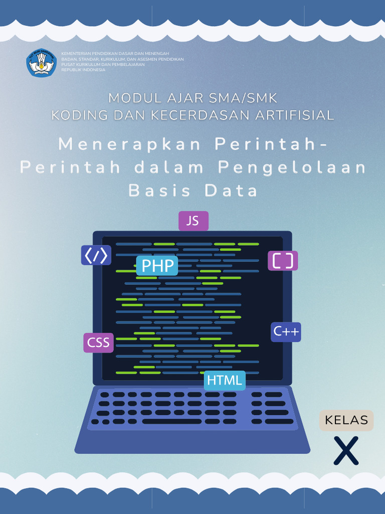 Modul Ajar Koding SQL Kelas X SMA | PDF