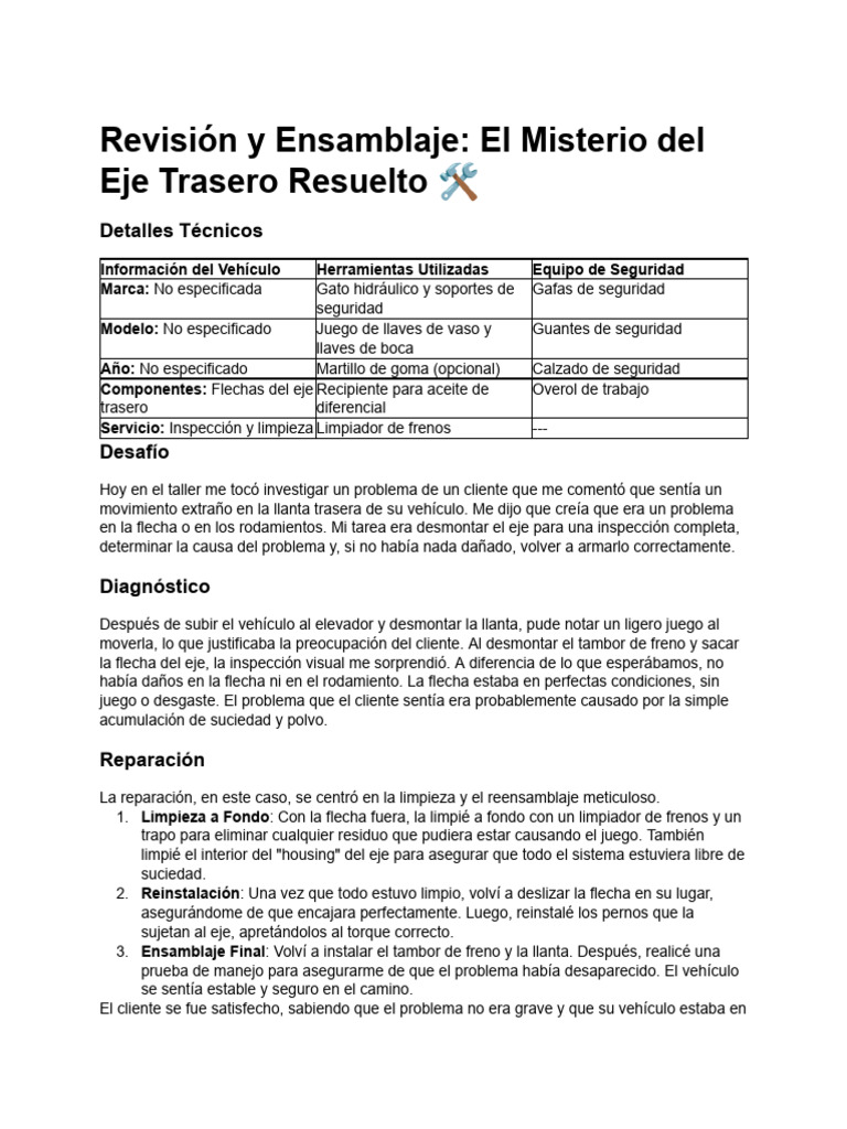 De Montaje Montaje de Flecha para Una Revisión y R... | PDF | Eje ...