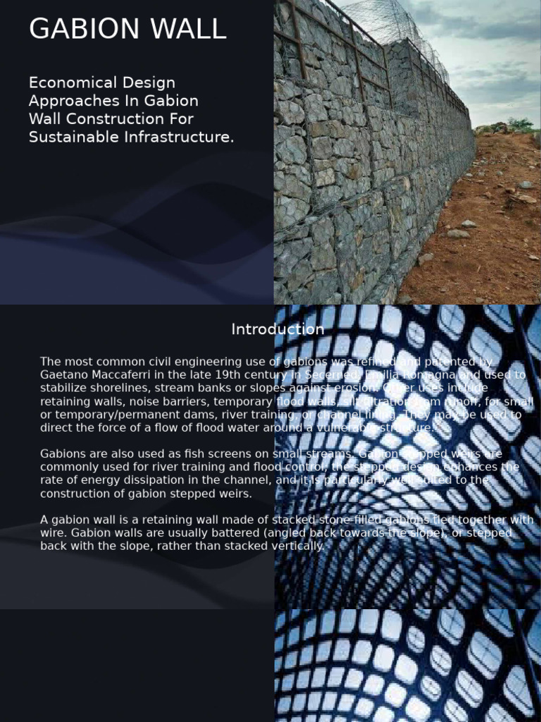 Gabion Fish Screens in Civil Engineering | PDF