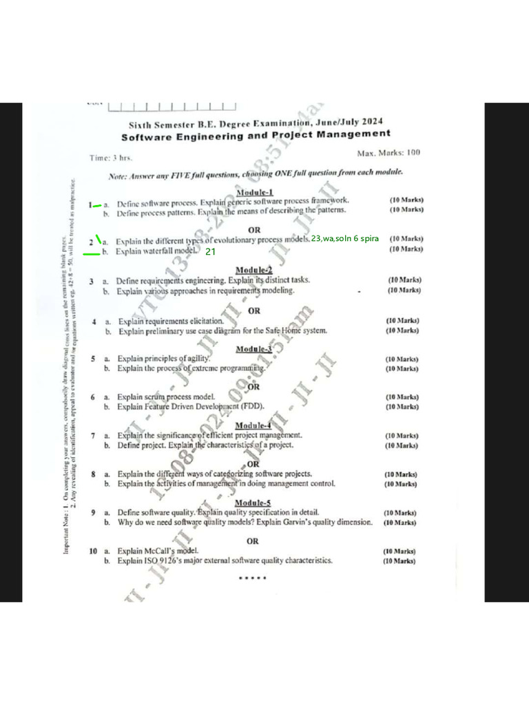 BCS501 Vtu Previous Year Papers & Model Question Papers ? ... #Vtu# ...