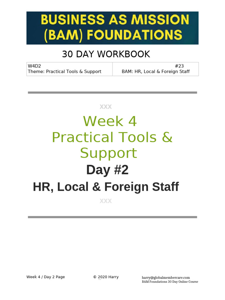 W4 D2 BAMFoundations | PDF
