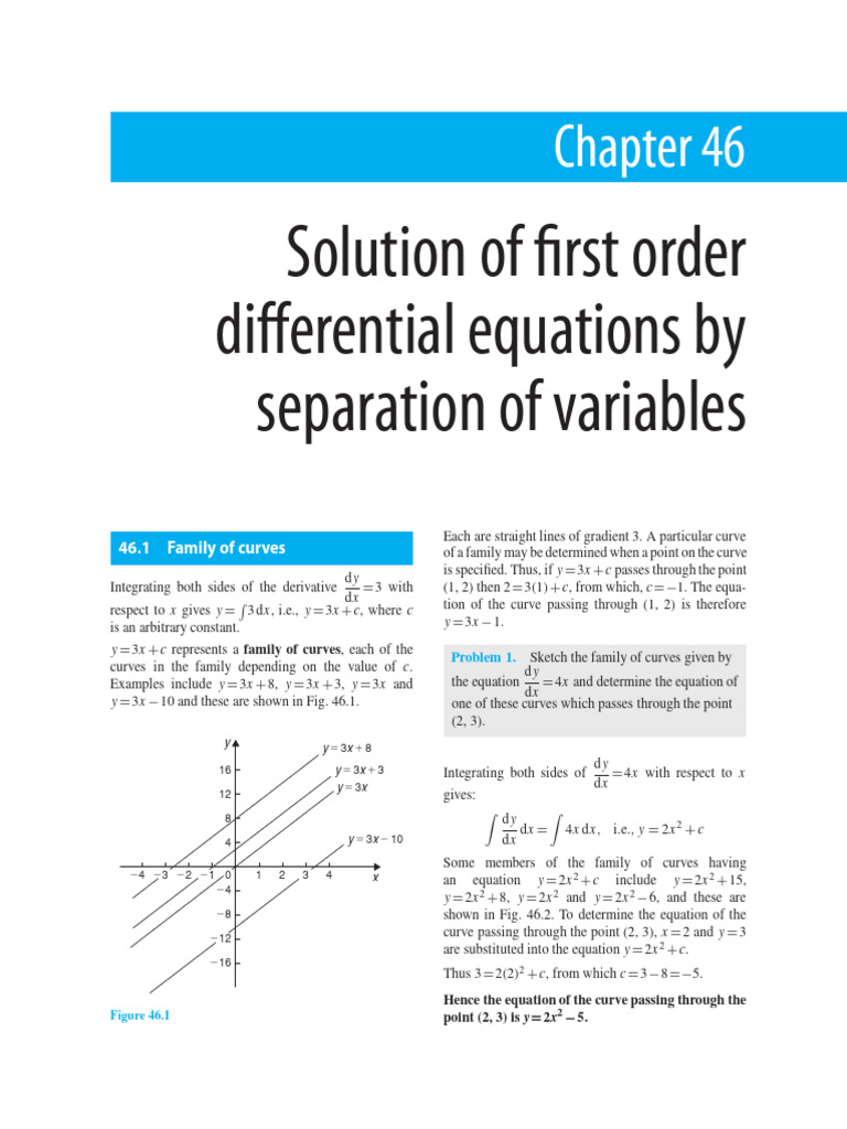 Differential Equations | PDF | Equations | Mathematics