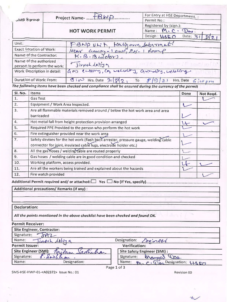 Permits & Electrical Inspection Checklist | PDF