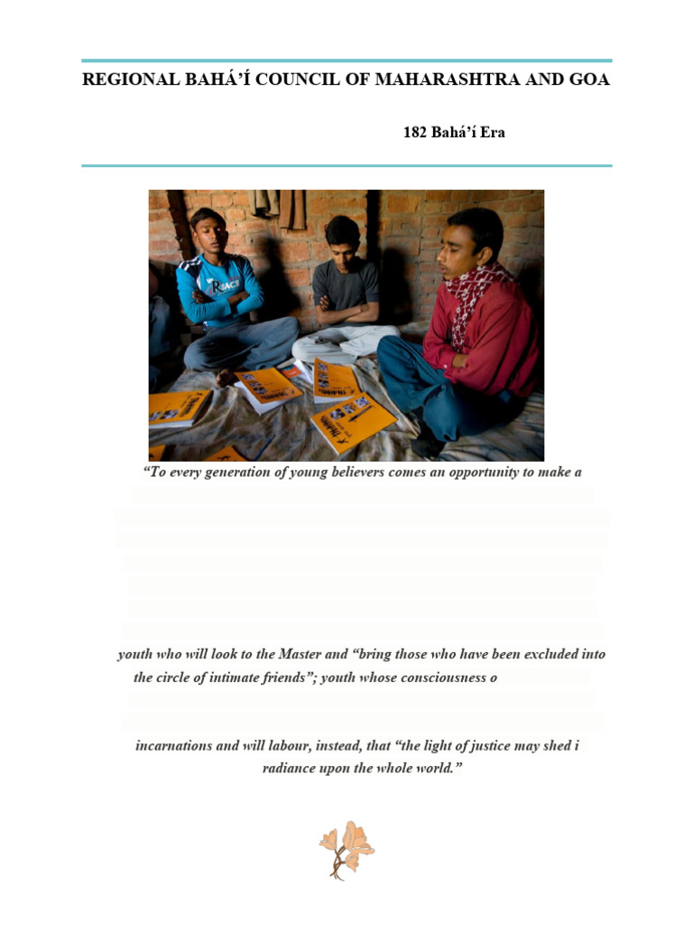 (English) - Nineteen Day Feast Newsletter - Maharashtra and Goa - 19 ...