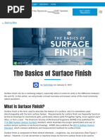 Complete Surface Finish Guide | PDF