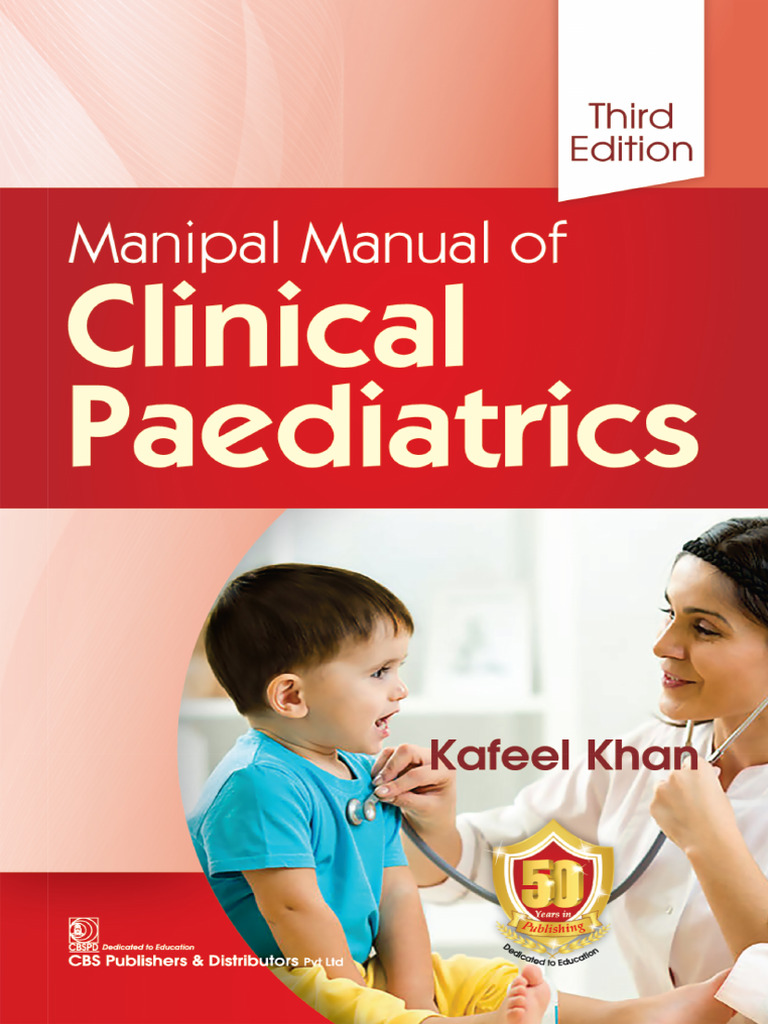 Manipal Manual of Clinical Paediatrics, 3e (2022) | PDF | Vaccines | Medical Specialties