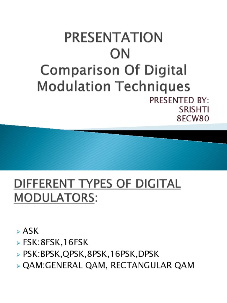 Digital Modulation Matlab | PDF | Modulation | Radio Technology