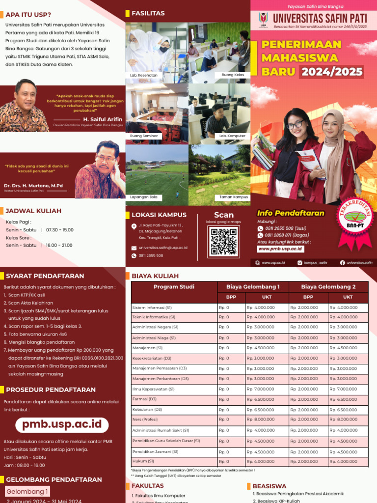 Brosur USP 2024-2025 | PDF