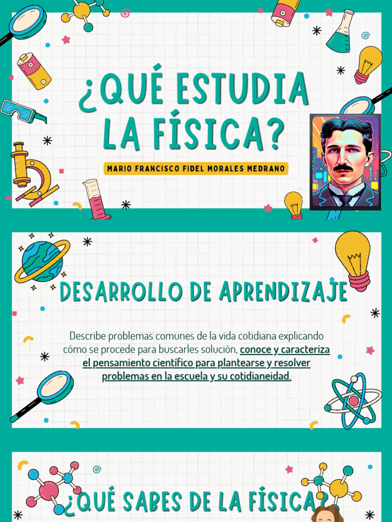 Que Estudia La Física | PDF | Física | Ciencias fisicas