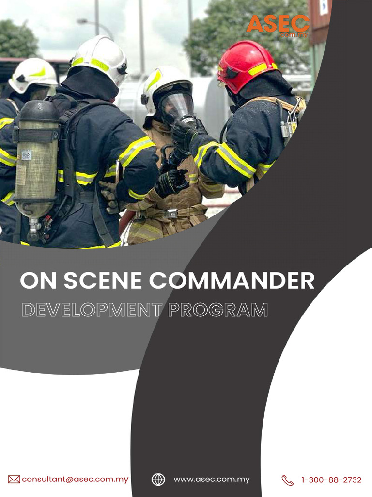 ASEC Course Content - On Scene Commander Development Program | PDF ...
