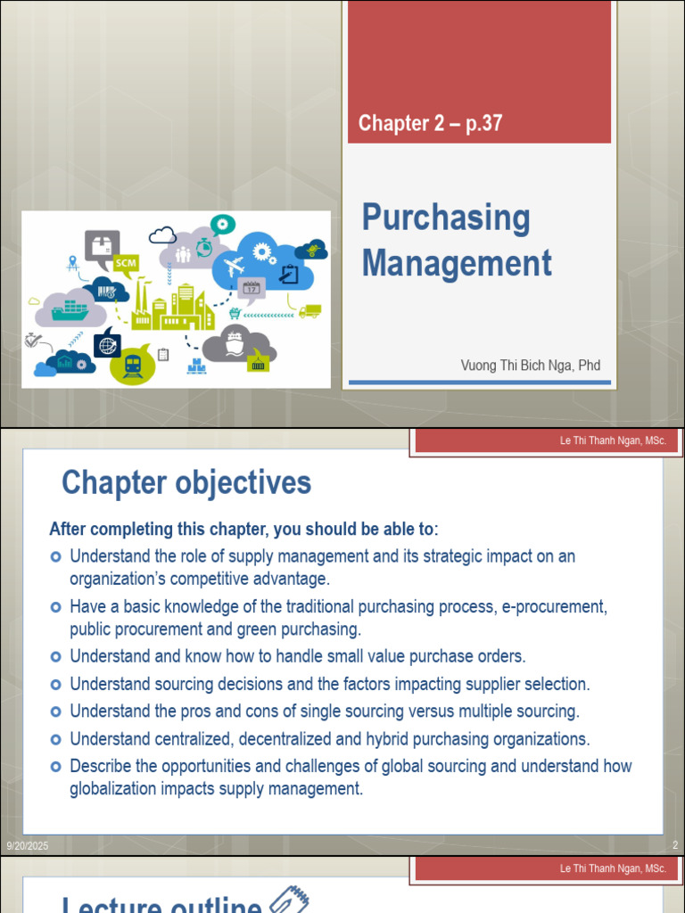 Chap 2 - Purchasing Management | PDF | Exports | Procurement