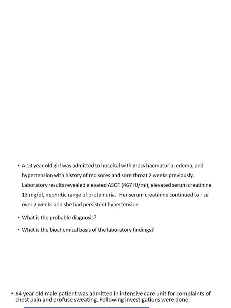 Final University Cases 2024-2025 | PDF | Multiple Myeloma | Dementia