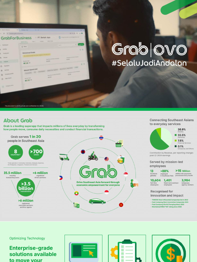 Grab B2B Solutions for Corporate Needs | PDF | Credit Card | Invoice