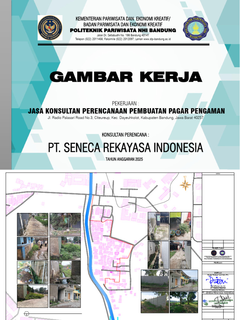 Gambar Kerja Benteng STP Dayeuhkolot | PDF