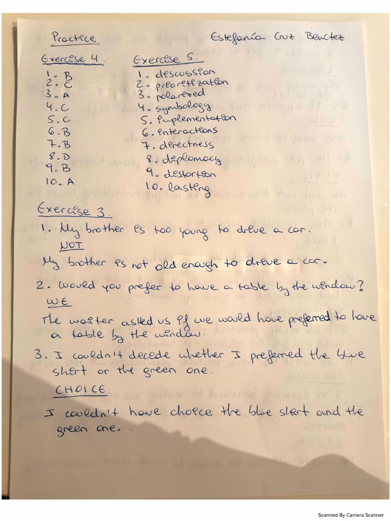 Mock Exam Practice | PDF