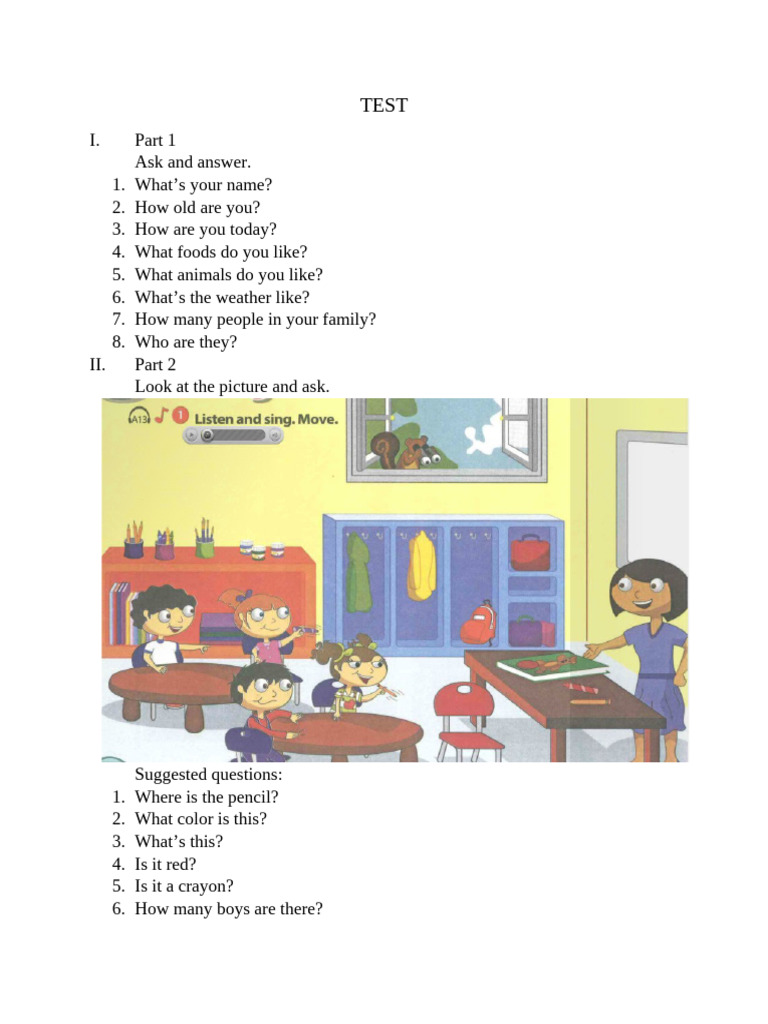 Starter Test | PDF