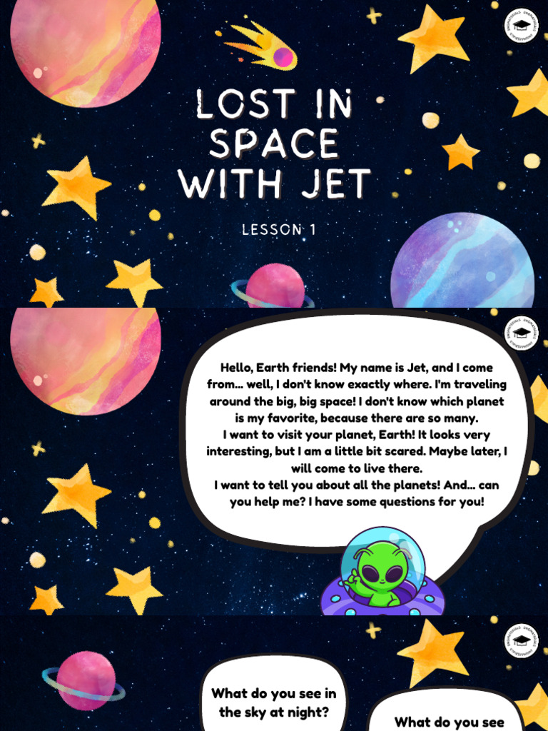 Jet's Adventure Through the Planets | PDF | Neptune | Planets
