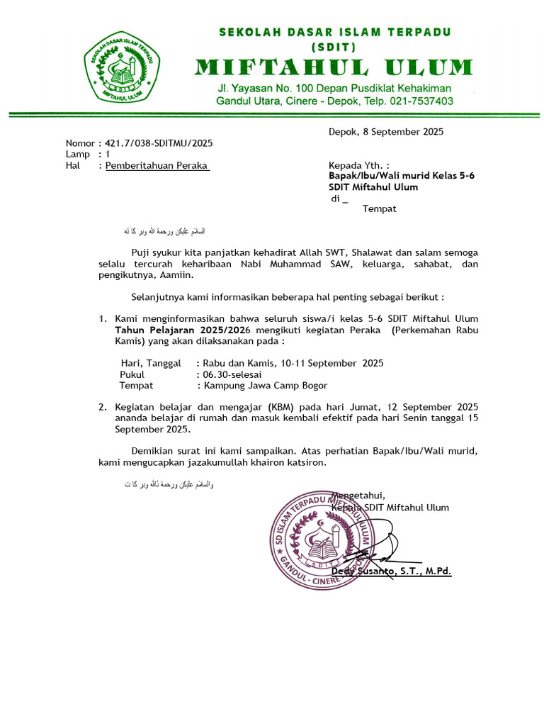 S. Pemb. Peraka 5-6 TA 2025-2026 | PDF