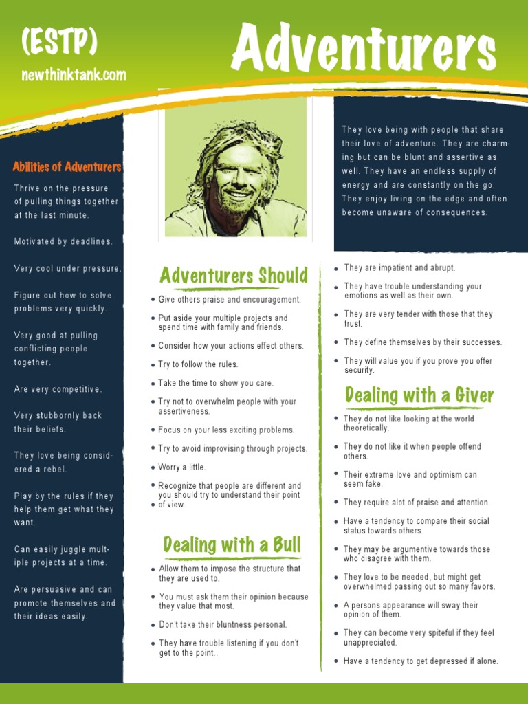 Adventurer Personality Test Report | PDF | Interpersonal Relationships ...