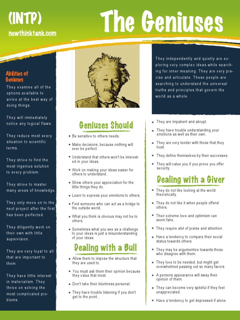 Understanding Genius Traits | PDF | Social Psychology | Action (Philosophy)