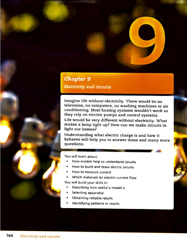 Electricity and Circuits Answer Key | PDF | Electric Current ...