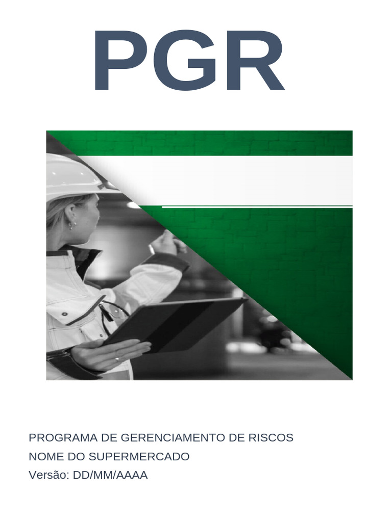PGR - Parte Textual - Supermercado - Imagem Da Capa Menor | PDF | Gestão de riscos | Risco
