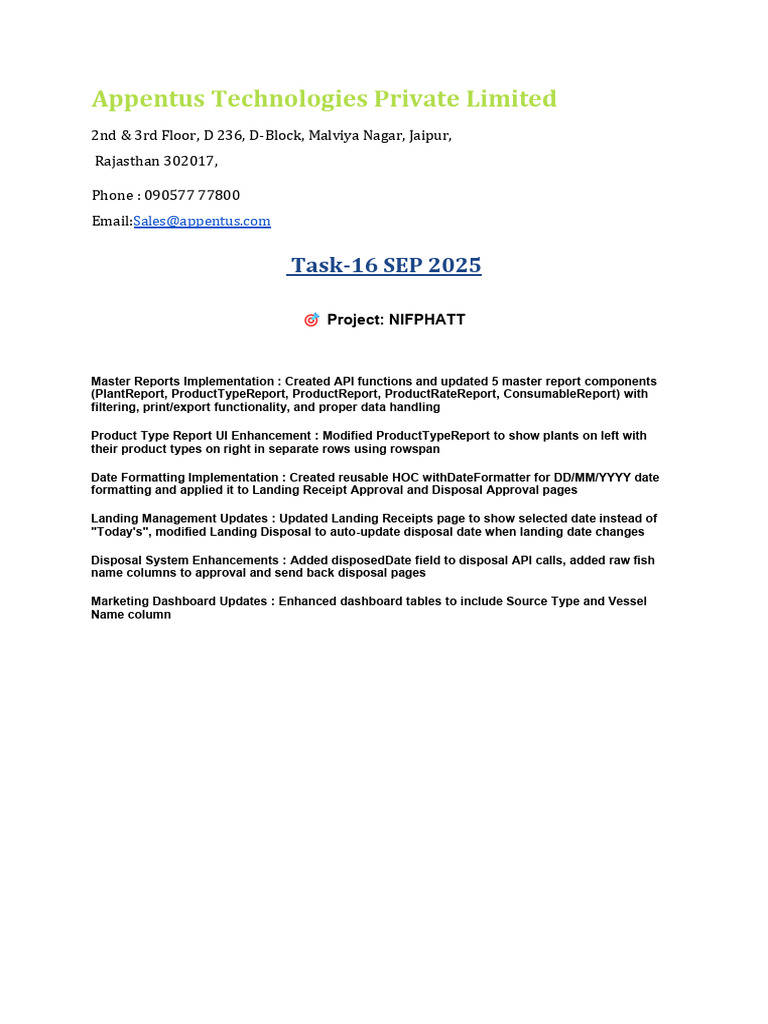 Task Document | PDF