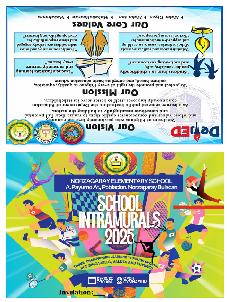 Intramurals 2025 Program | PDF