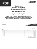 English B Listening Comprehension HL | PDF