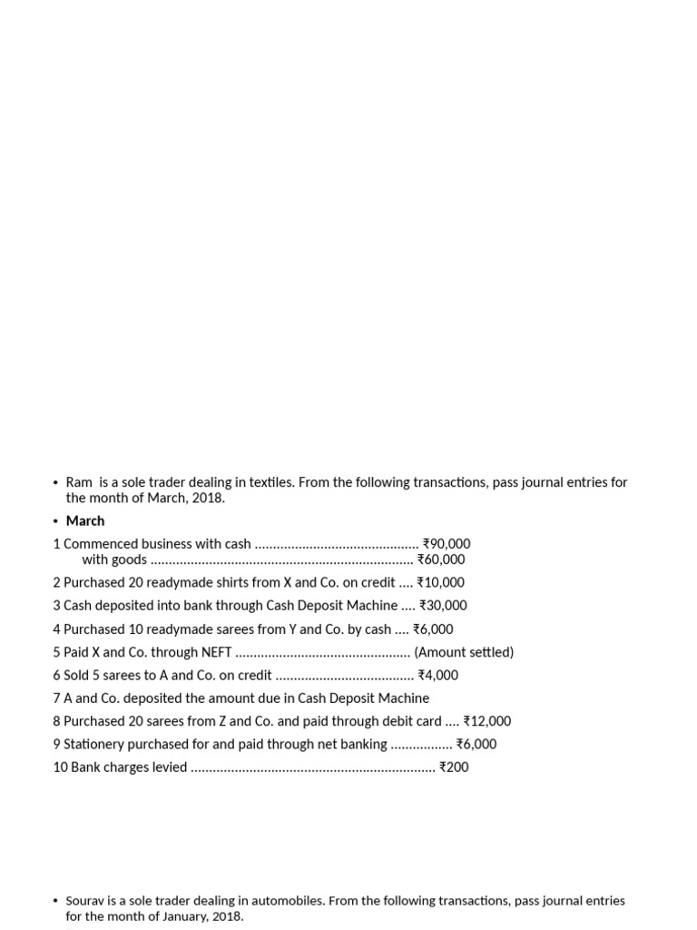 Journal Entry Questions | PDF