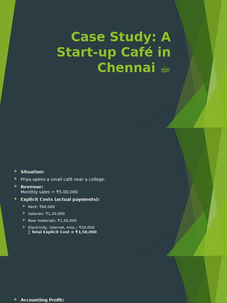 Case Study - Accounting and Economic Profit | PDF